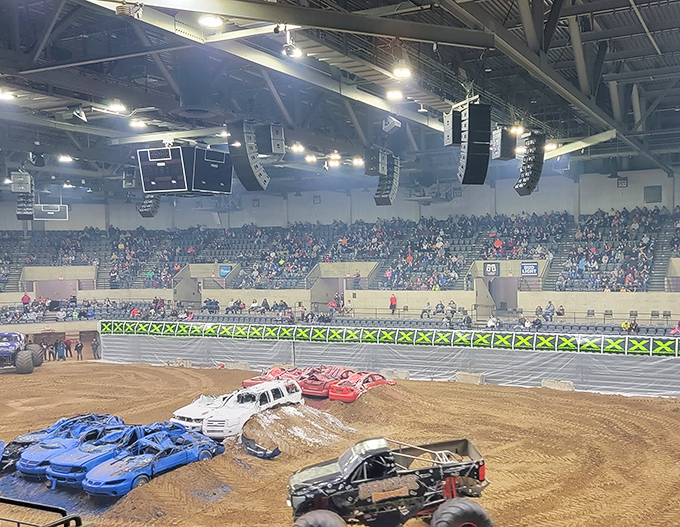The La Crosse Center hosts everything from monster truck rallies to concerts, proving that small-city entertainment doesn't mean small-time fun.