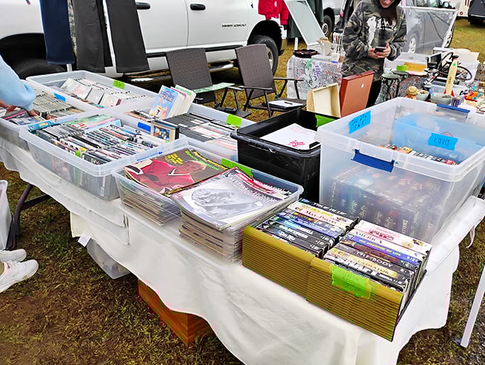 Nostalgia sold by the pound&mdash;DVDs, magazines, and VHS tapes waiting for someone to say, "I remember when this first came out!"