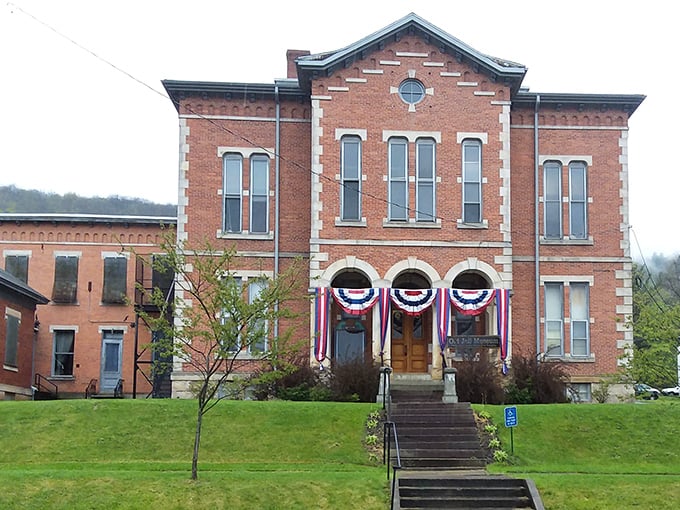 The Old Jail Museum proves that even incarceration had architectural flair in the 19th century. Those Victorians didn't mess around!