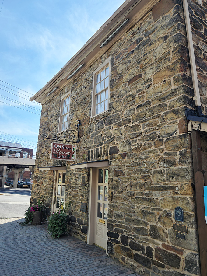 The Old Stone House stands as Morgantown's oldest building, a sturdy reminder that they just don't make 'em like they used to.