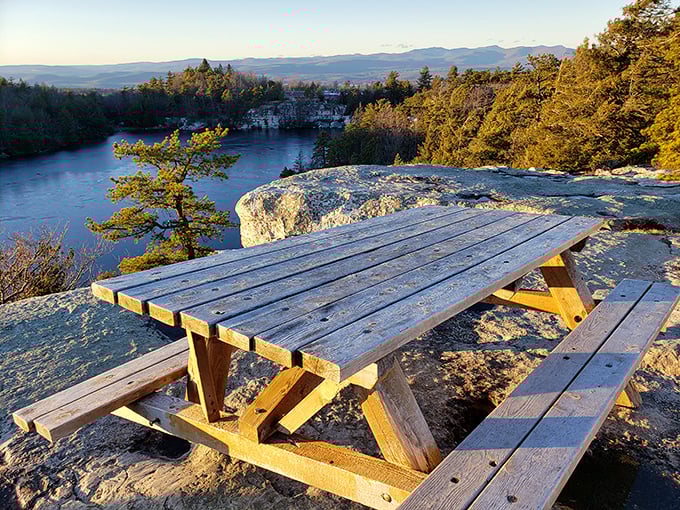 Lunch with a million-dollar view that doesn't cost a penny. This picnic spot turns ordinary sandwiches into extraordinary memories.