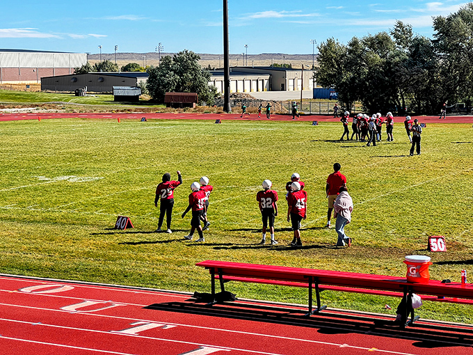 Rawlins Outlaw Stadium hosts youth sports where community spirit matters more than expensive equipment and fancy facilities.