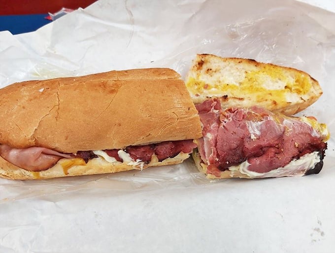 When your sandwich requires both hands and possibly a small crane, you know you've found something truly special.