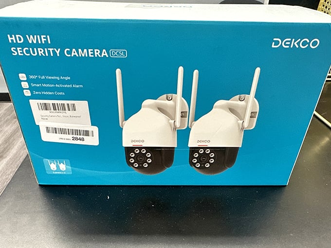 Home security cameras that let you keep an eye on your property while you're away hunting for more bargains at Hotbins.