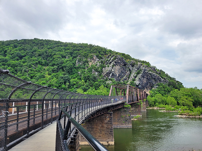 This isn't just any bridge&mdash;it's a passage between states, centuries, and stories, spanning the mighty Shenandoah with industrial-age elegance.