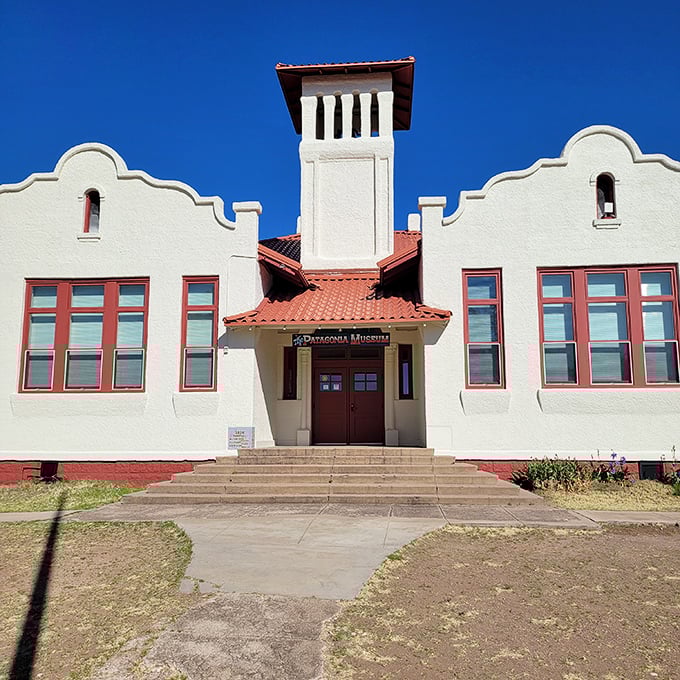 The Patagonia Museum's distinctive Southwestern architecture houses the stories of miners, ranchers, and dreamers who carved a community from this rugged landscape.