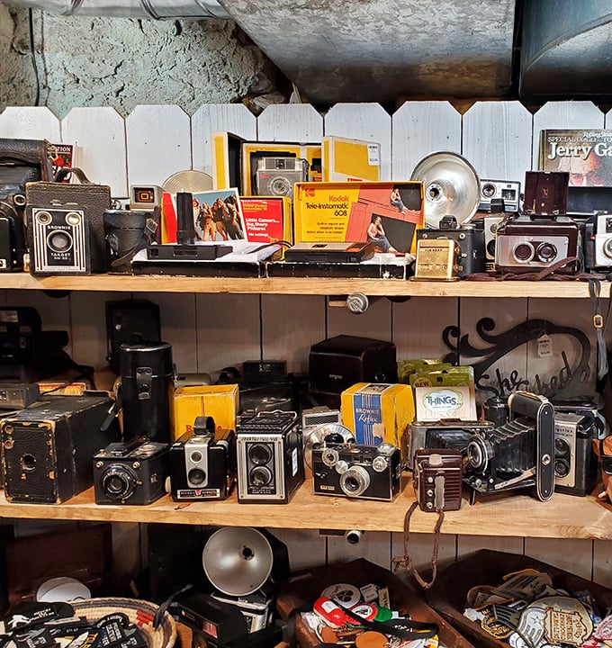 A photographer's dream or collector's obsession? These vintage cameras captured moments from another era before selfies were even a concept.
