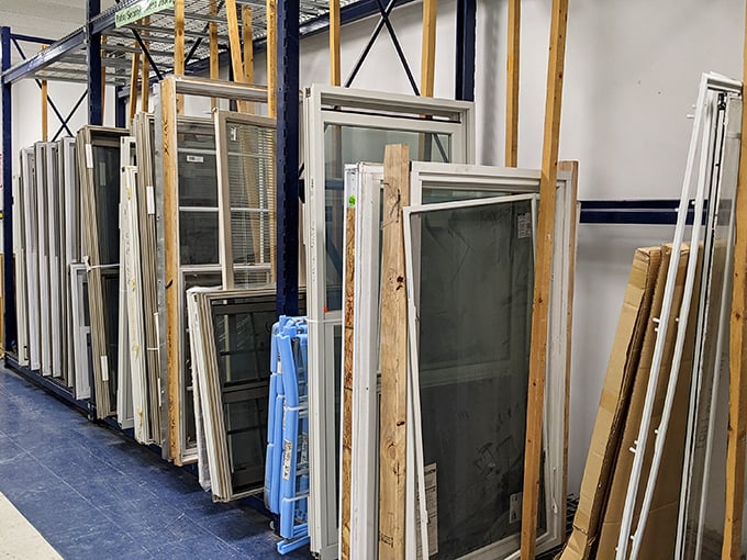 Windows to a more affordable renovation! These gently-used panes prove home improvement doesn't require a second mortgage.