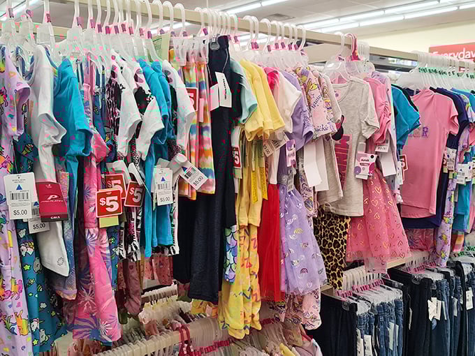 Tiny fashionistas rejoice! The children's clothing section offers desert-ready outfits that are both practical and surprisingly stylish.