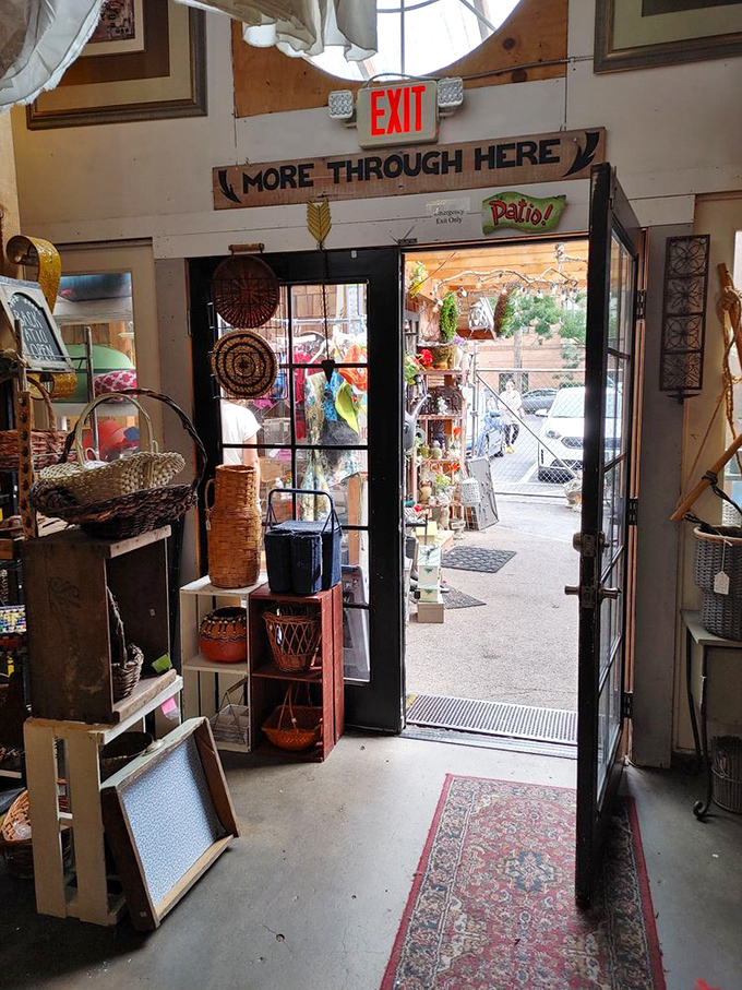 "More Through Here" isn't just a directional sign&mdash;it's the understatement of the century at this labyrinthine wonderland of vintage goods.