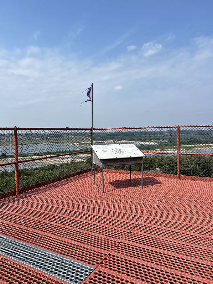 The observation tower offers panoramic views that'll make your social media followers think you splurged on a helicopter tour. Nebraska's version of the Empire State Building.