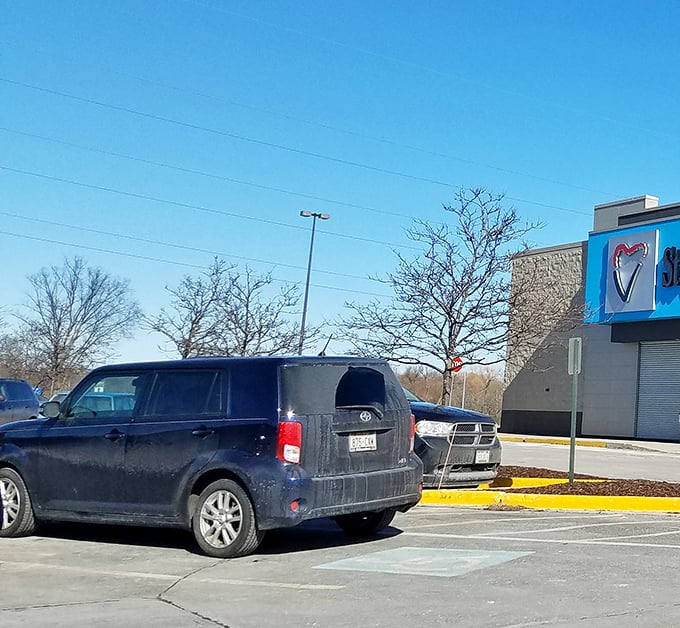 The parking lot&mdash;where hopeful cars arrive empty and leave filled with treasures. That minivan is about to become a vessel of vintage victories.