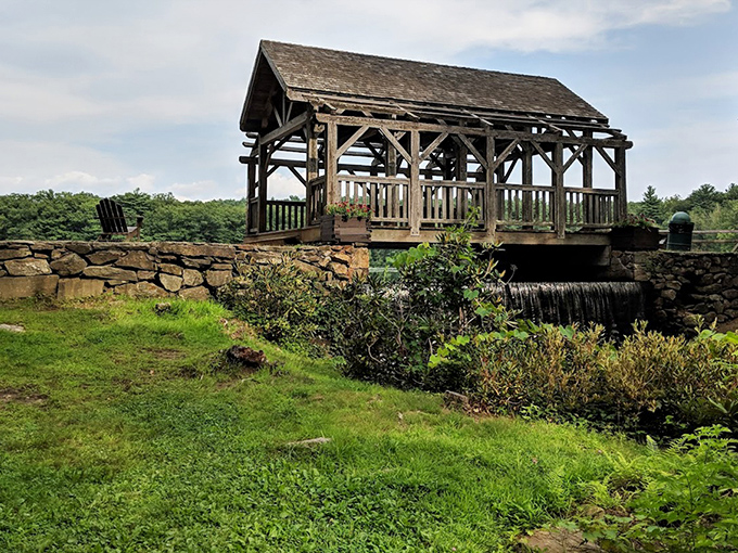 Not all thrones are in Westeros&mdash;these Adirondack chairs overlooking the pond might be the most peaceful seats of power in Massachusetts.