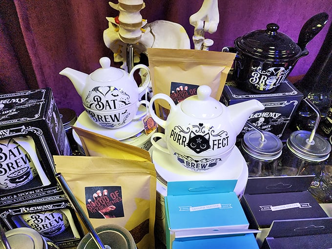 Bat Brew teapots and gothic kitchenware prove that even your morning coffee ritual can have a dash of the macabre.