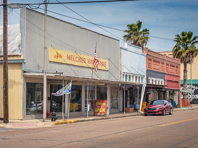 Main Street hardware stores where they still know your name and "self-checkout" means counting your own change, not scanning your own groceries.