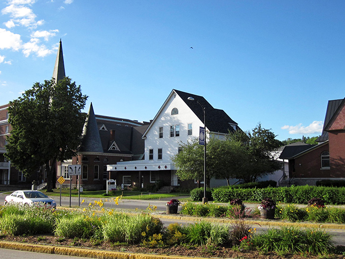 Church spires and well-kept gardens create Barre's distinctive skyline&mdash;a postcard-perfect scene that costs half what you'd expect.