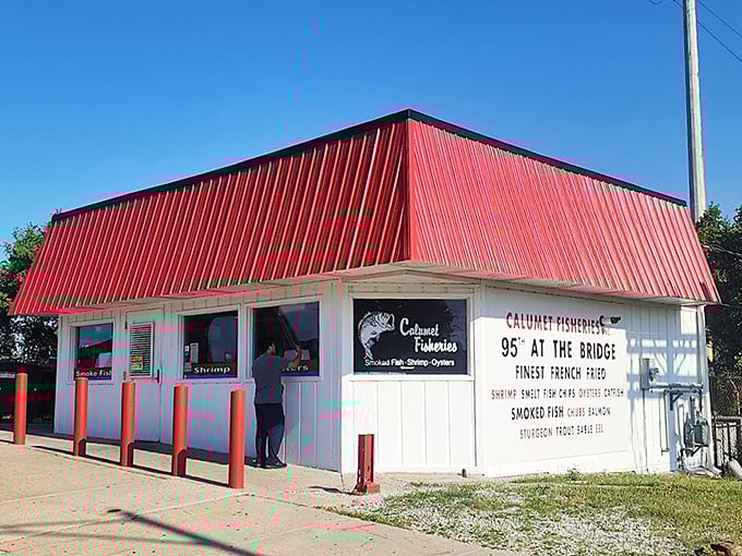 Calumet Fisheries' humble white shack with the red roof is to seafood what Carnegie Hall is to music&mdash;an unassuming temple of greatness.