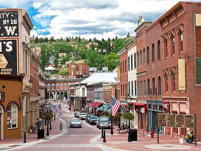 Central City's brick buildings climb the hillside like a Victorian staircase &ndash; remnants of "the richest square mile on earth" still standing proud.