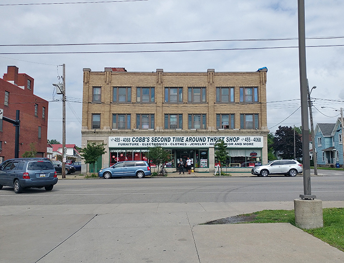 Cobb's historic building stands proudly on Parade Street, a testament to the enduring appeal of giving objects a second chance at usefulness.