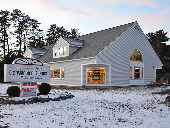 Consignment Corner's charming New England architecture houses furniture with equally good breeding. Martha Stewart would approve of both the building and the bargains.