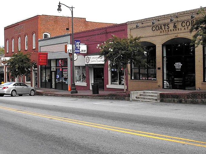 Douglas's well-preserved downtown features brick buildings where your retirement dollars stretch like taffy at a county fair.