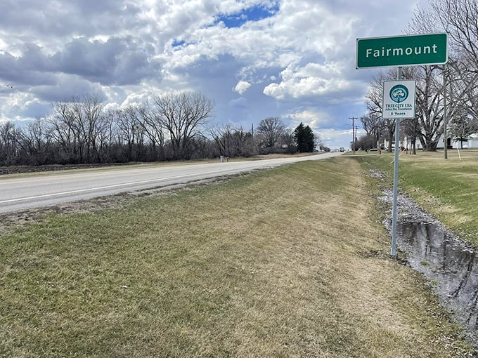 Welcome to Fairmount, where the road sign might be simple, but the housing opportunities are simply amazing.