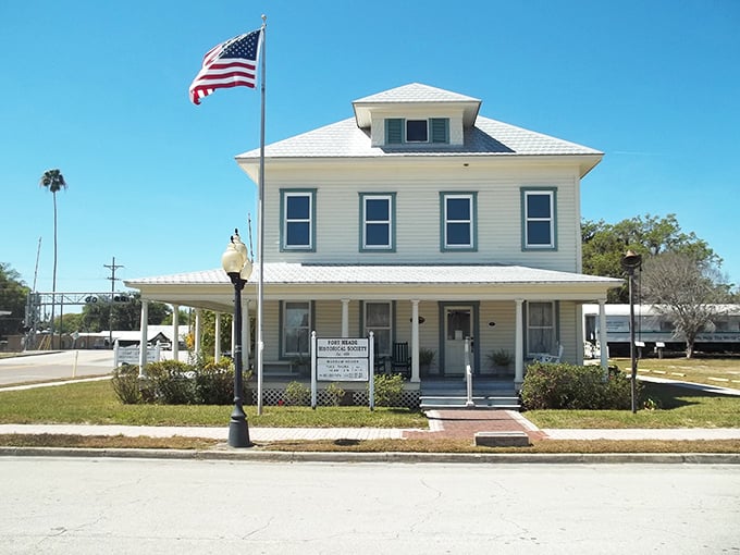 Fort Meade's historic courthouse doesn't just mark the center of town—it's a testament to when public buildings were built to inspire, not just function.
