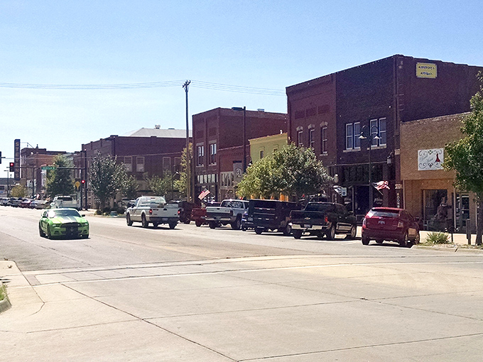 Hutchinson's main street beckons with prairie hospitality, where space program history meets down-to-earth housing prices.