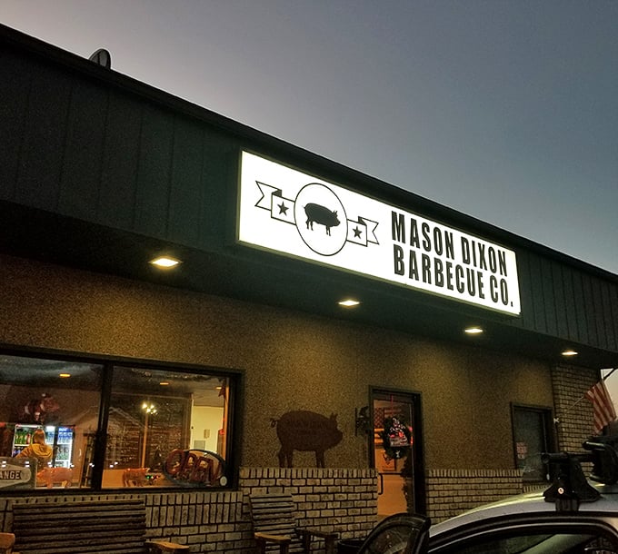 The humble exterior keeps the focus where it belongs &ndash; on perfectly smoked meats that would make BBQ royalty tip their crowns.