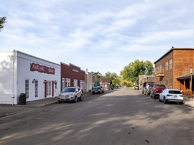 Medora's wooden storefronts transport visitors to the Wild West era, minus the gunfights and dysentery.