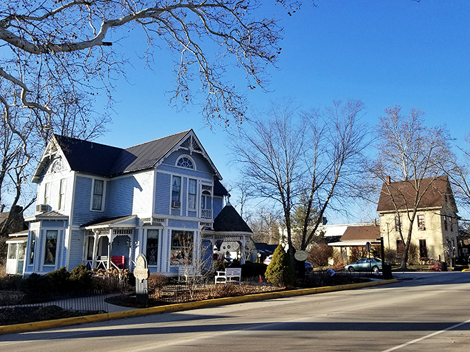 Nashville's blue Victorian building houses modern businesses in a wrapper of historic charm&mdash;like finding an iPhone in grandma's quilt.