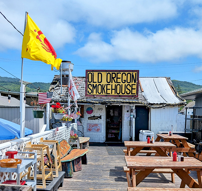 This weathered shack with picnic tables looks exactly how a legendary seafood spot should &ndash; unpretentious and focused on flavor.
