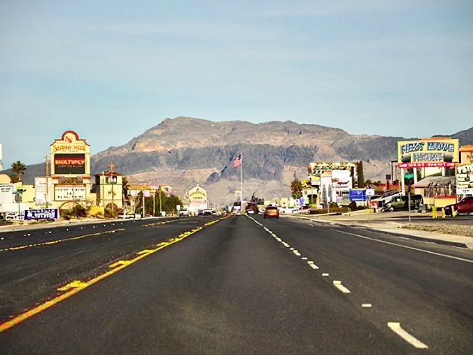 Pahrump's desert landscape offers the kind of expansive views that make your problems seem appropriately tiny. Those mountains have seen it all.