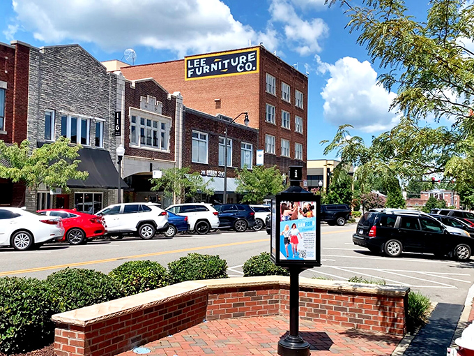 Downtown Sanford's historic buildings showcase beautiful brick architecture that tells stories of a community built to last through generations.