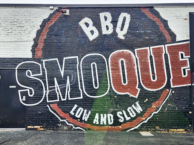 Smoque BBQ (Chicago): "Low and Slow" isn't just wall art&mdash;it's the BBQ equivalent of "To be or not to be." A philosophy in three words.