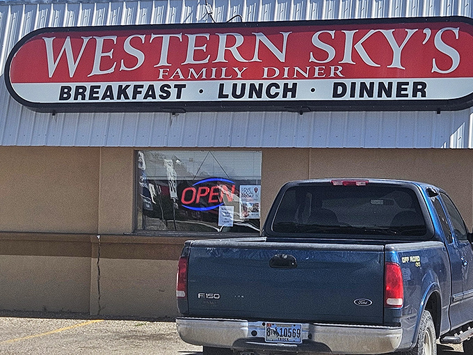 Western Sky's Family Diner promises exactly what the name suggests: wholesome meals in a welcoming atmosphere.