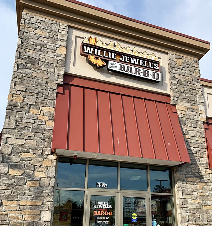 Willie Jewell's brings Southern charm to New Hampshire. That stone facade houses some seriously tender brisket and pulled pork dreams.