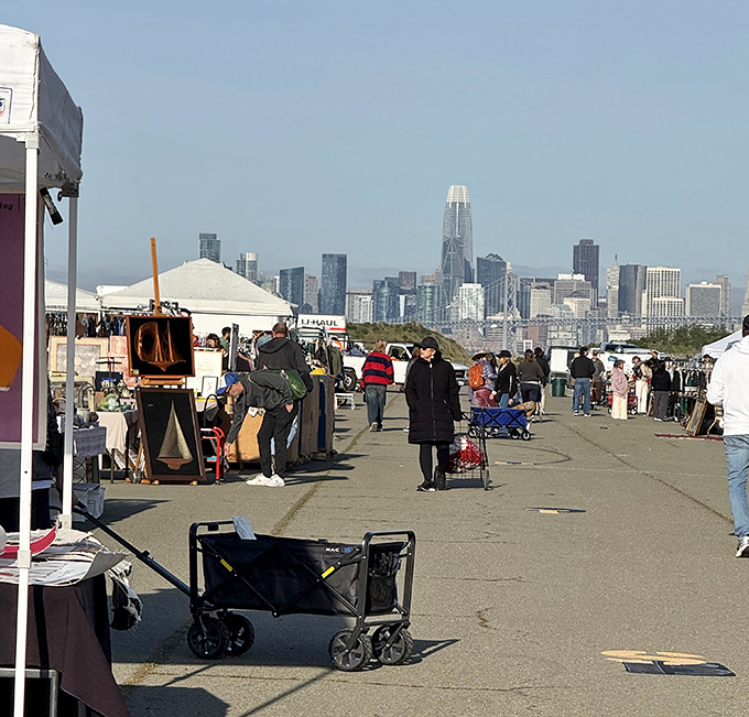 Decor wonders await! Handcraftedand unique decor pieces draw serious collectors to Alameda's waterfront market.