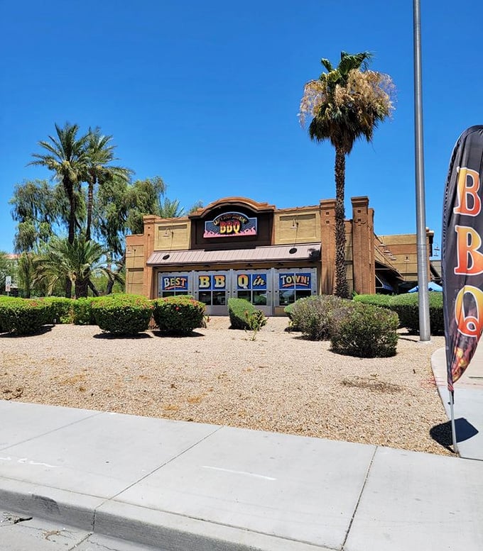 "Best BBQ in Town" isn't just a claim&mdash;it's a promise this desert oasis delivers on.