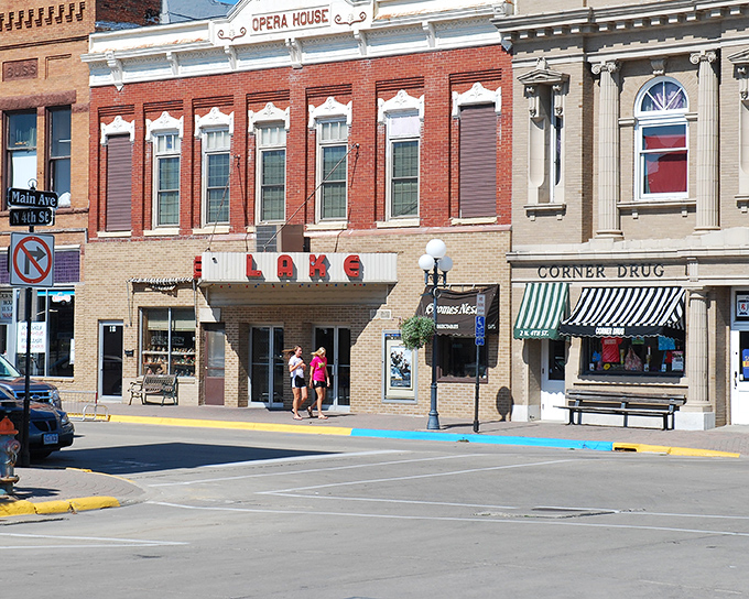 Historic theaters and charming storefronts line Clear Lake's main drag, where entertainment doesn't require a second mortgage.