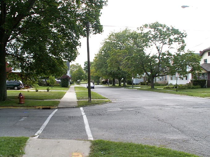 Those quiet residential streets know that the best lake towns keep their treasures close to home.