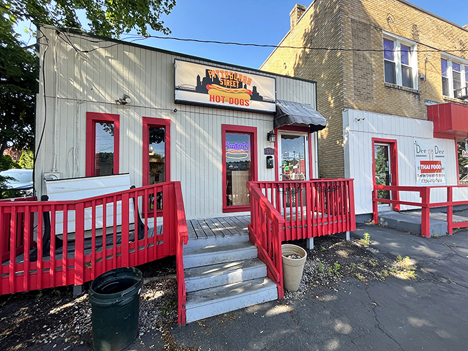Simple storefront, extraordinary dogs &ndash; Pittsburgh Street Dogs proves great food doesn't need fancy surroundings to shine.