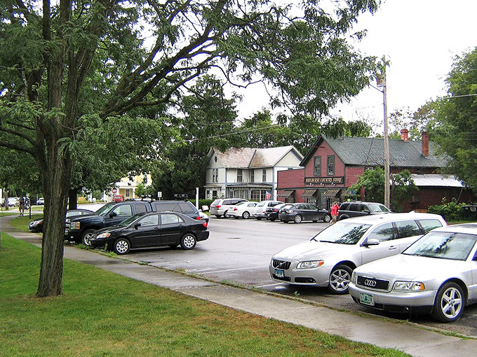 The heart of Shelburne welcomes visitors with classic New England charm and the promise of maple treats nearby.