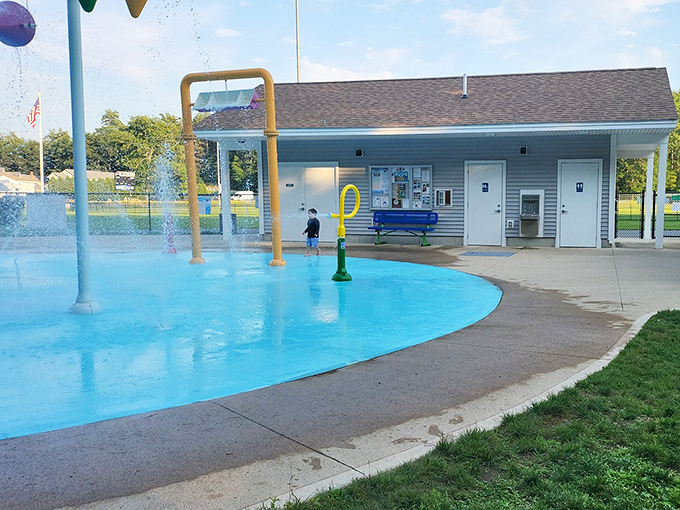 Newmarket's splash pad transforms summer afternoons into childhood joy &ndash; proving that the best air conditioning sometimes comes from running through sprinklers, regardless of age.