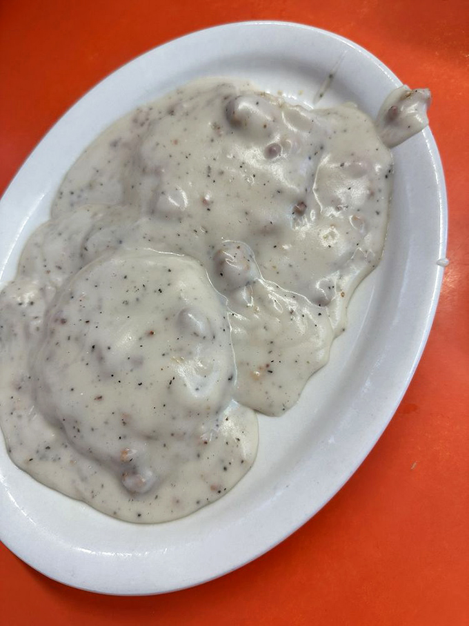Biscuits and gravy&mdash;the breakfast dish that's kept America running since pioneers first combined flour, fat, and determination.