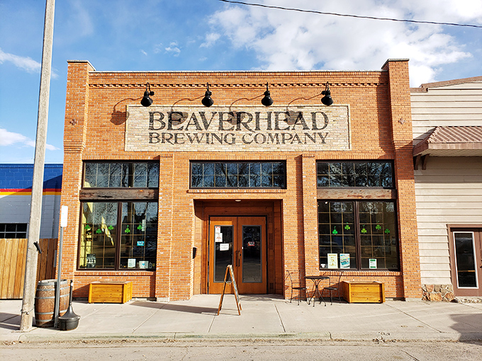 Beaverhead Brewing Company's brick facade houses liquid gold of a different sort than what first brought settlers to this region.