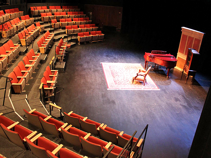 Intimate theater spaces like this create the magic that Netflix can never replicate. Where every seat feels like you've scored front row tickets.