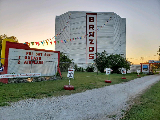 The Brazos Drive-In still shows movies under the stars, proving some experiences simply can't be upgraded, downloaded, or streamed.