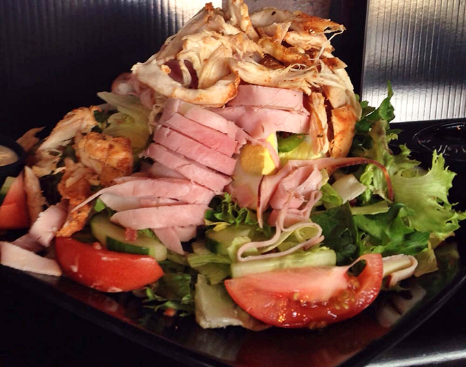 This isn't just a salad&mdash;it's a carefully constructed tower of freshness that makes eating your vegetables feel like cheating on your diet.