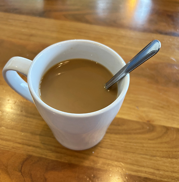 This isn't just coffee—it's morning salvation in ceramic form. The kind that makes you believe in humanity again, one sip at a time.